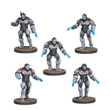 Firefight Enforcers Assault Team w/ Phase Claws - Troll Hoard Games