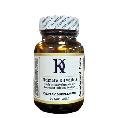Ultimate D3 with K 60 softgels - The Khader Center