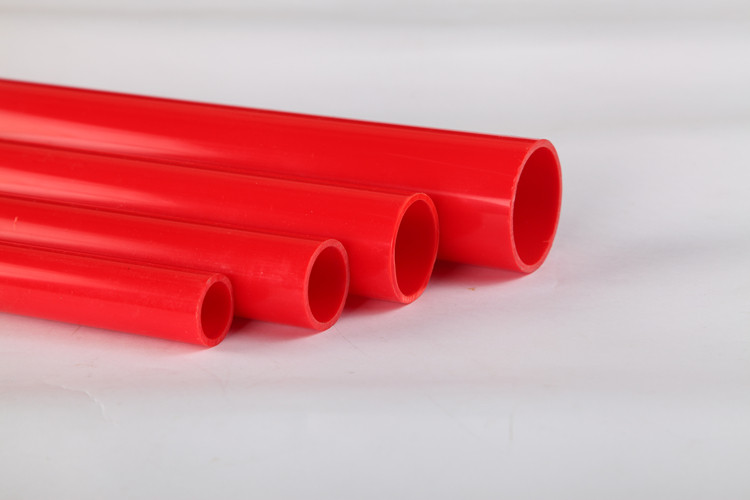 Red DIN UPVC Pipe Per Metre - ENSO Aquatics