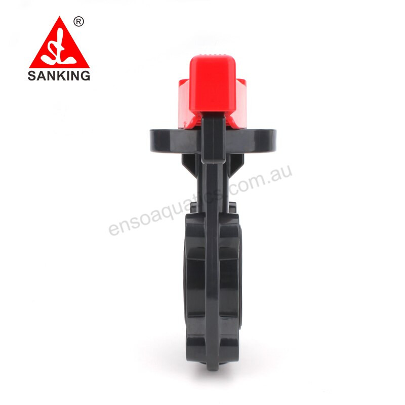 DIN Handle Level Butterfly Valve (316 stainless steel shaft)