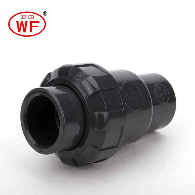 WF UPVC ANSI SCH80 Single Union Check Valve