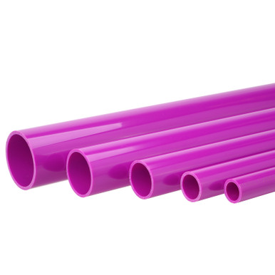 Purple DIN UPVC Pipe Per Metre - ENSO Aquatics