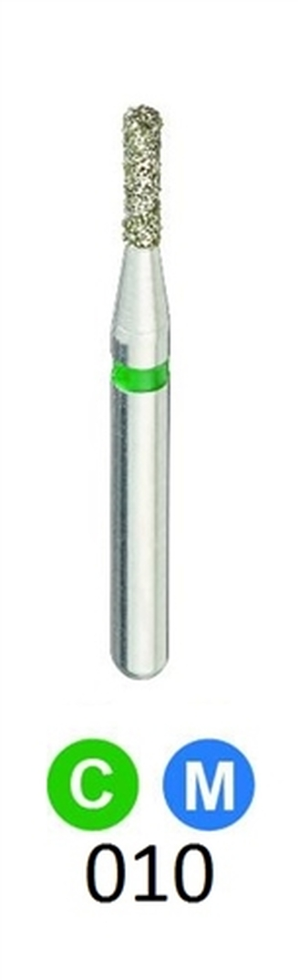 1Diamond Sterile Diamond Burs Flat End Cylinder 835-010, 25/box ...