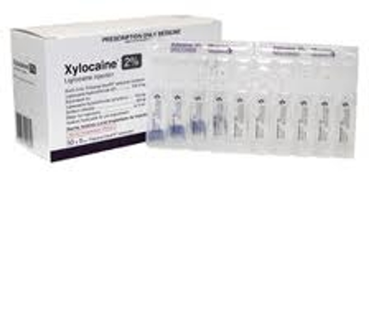 Xylocaine 2% Plain 10ml Polyamp 50/box Non-Returnable - Valuemed ...