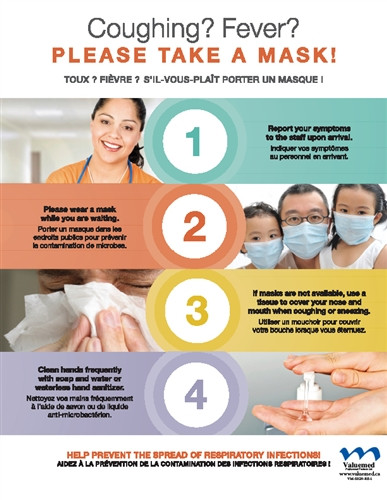Respiratory Etiquette Sign #1 - Prevent The Spread of Respiratory ...