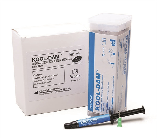Pulpdent Porcelain Prep Kit, 1.2ml each of etch, Kool-Dam, silane, and ...
