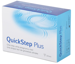 QuickStep Plus hCG, Urine Pregnancy Cassette Test 20/kit - Valuemed ...
