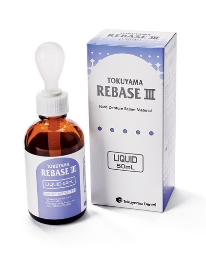 Tokuyama Rebase III Denture Reline Material Liquid 50ml/bottle ...
