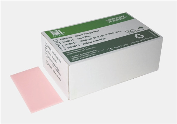 Coltene Hygenic Baseplate Wax Medium-Soft No. 3 Pink 5 lb - Valuemed ...