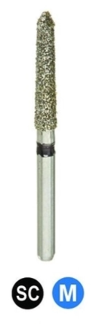 ValuDiamond Bur Modified Chamfer Super Coarse, 10/pkg