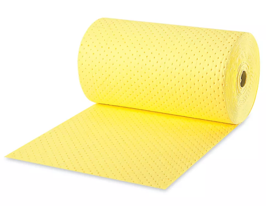 Yellow Absorbent Roll X-Heavy 30" x 150' roll