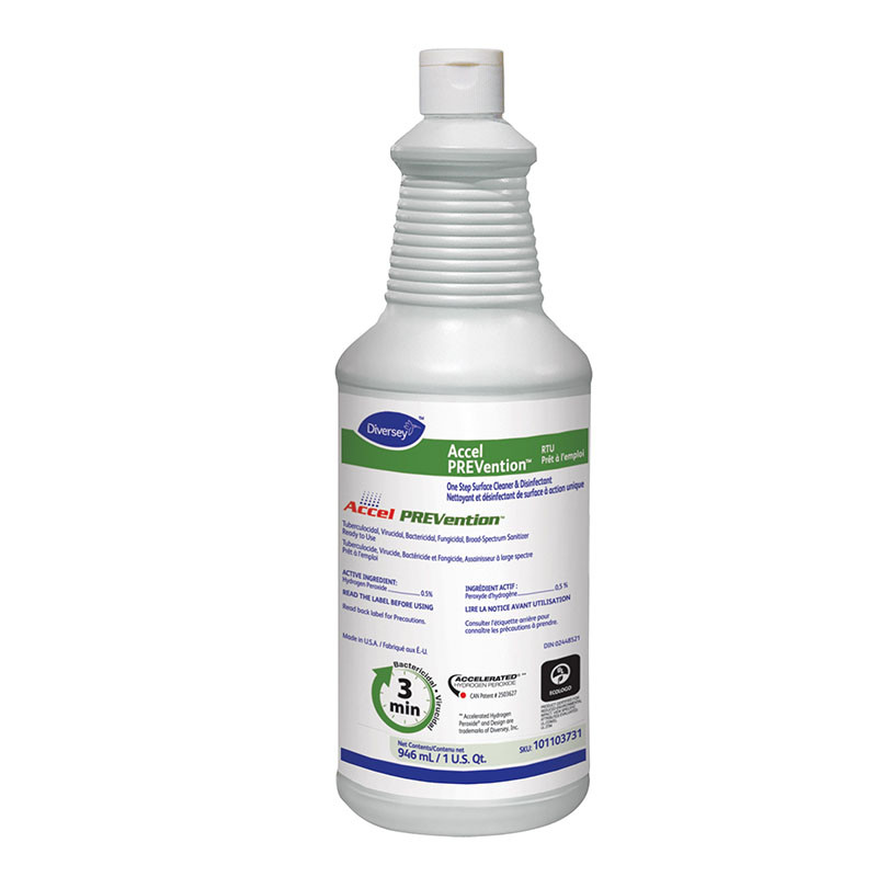 Diversey Accel Prevention Ready to Use One Step Surface Disinfectant ...