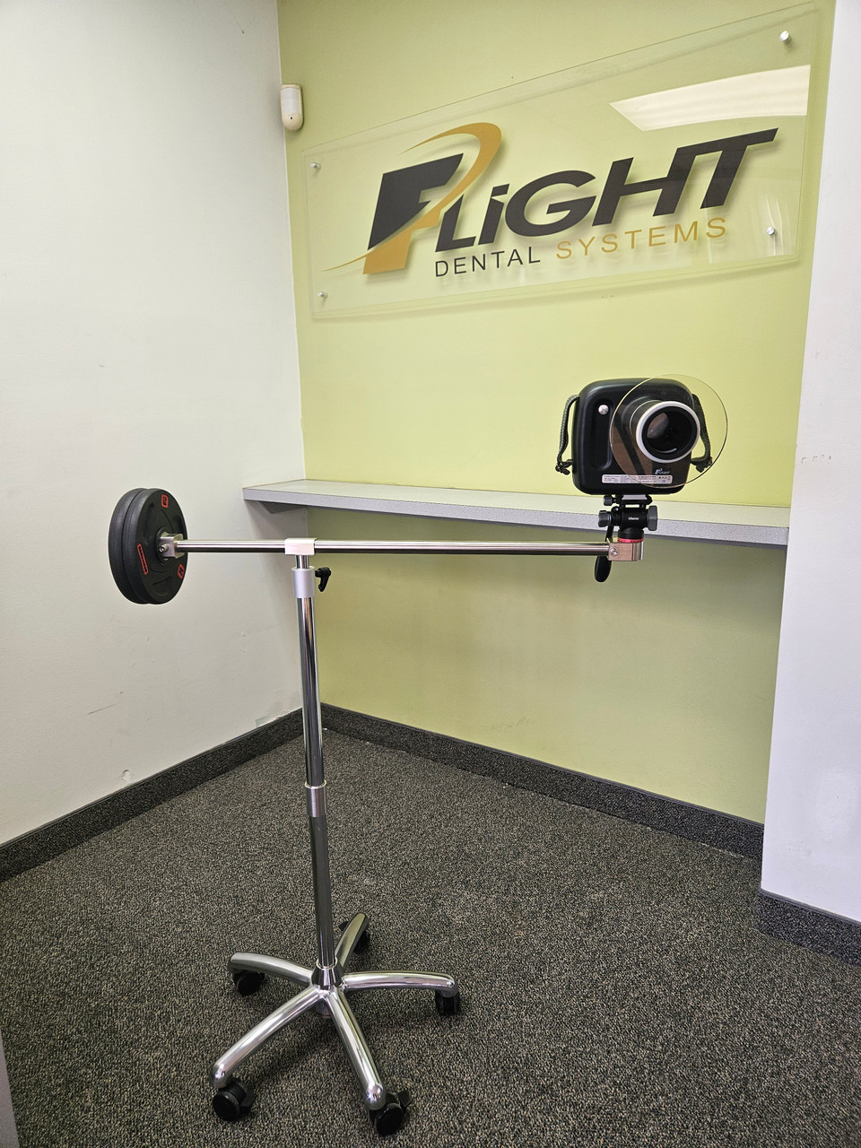 X Ray Stand for Flight Portable X Ray XR-3800 with Rolling Casters