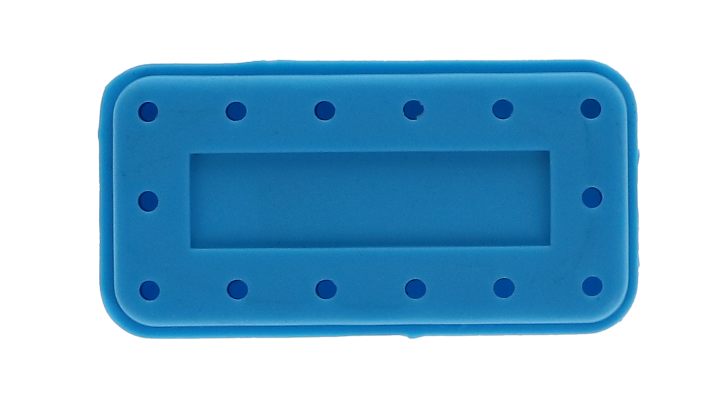 Magnetic Bur Block 14 Bur Blue, each
