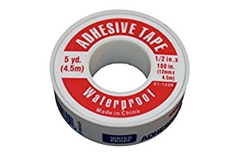 Adhesive Tape Roll, Waterproof, 2.5cm x 4.6cm (1" x 5yds) - Valuemed ...