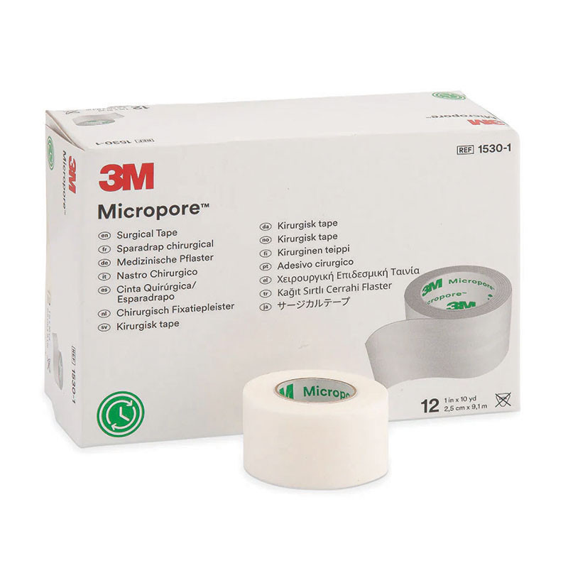 3M Micropore Medical Paper Surgical Tape 1" 12/box - Valuemed ...
