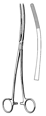 Bozeman Dressing Forceps, S Curved, 10.5" - AMG - Valuemed Professional ...