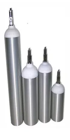 Aluminum Oxygen Cylinder Size D - Valuemed Professional Products