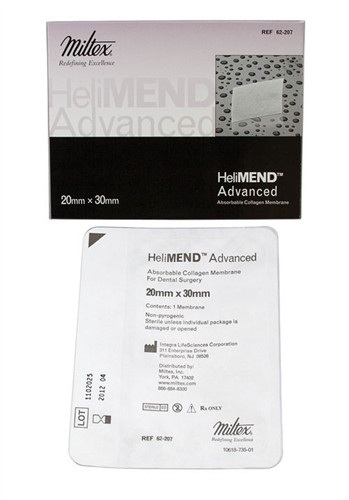 Miltex HELIMEND Advanced Absorbable Collagen 20mm x 30mm box/1 ...