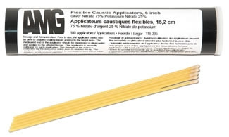 Flexible Caustic Applicators, Silver Nitrate Applicators, 100/tube - Valuemed Professional Products