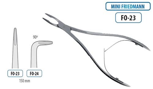BMT Bone Rongeur Mini Friedmann Straight 150mm - Valuemed Professional ...