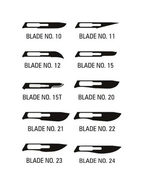 Lance Scalpel Blades #15t, 100/box - Valuemed Professional Products