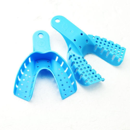 3D Dental Disposable Impression Trays Perforated #8 Quadrant UR/LL 12 ...