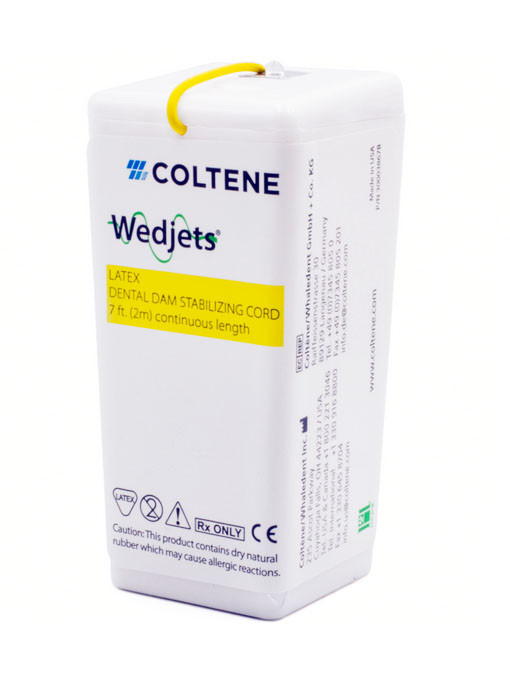 Coltene Hygenic Wedjets Dental Dam Stabilizing Cord Latex FREE Large ...