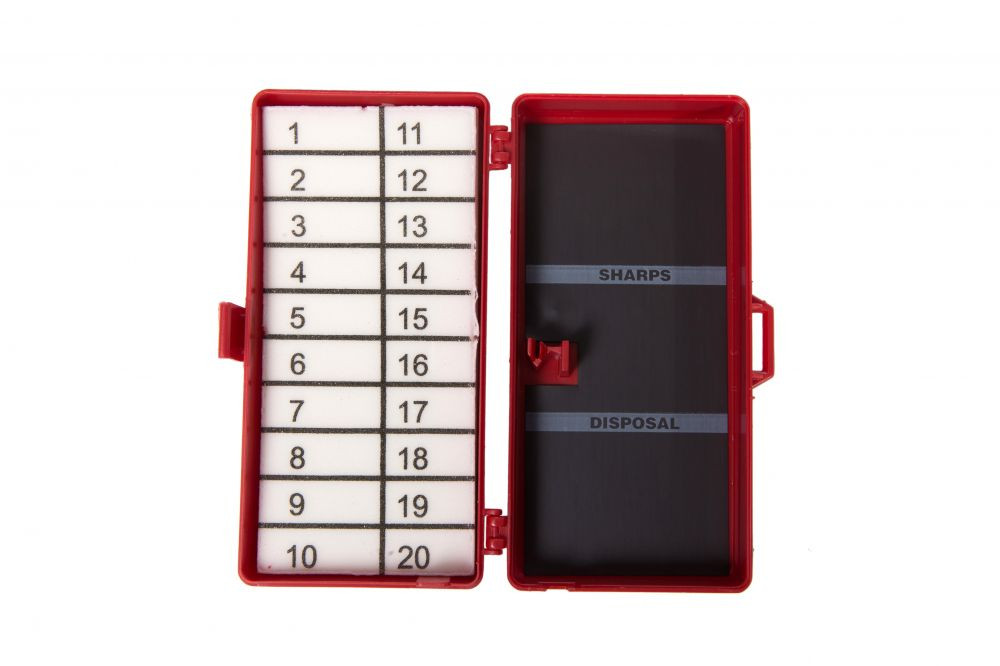 Needle Counter 20 Count, Magnet, Sterile, 16/box, 4 box/case