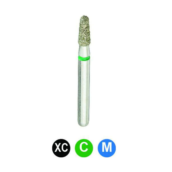 Crosstech Diamond Bur B54 Round End Taper 849-016, 5/pack - Valuemed ...