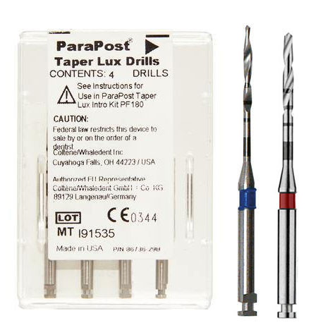 Coltene ParaPost Taper Lux Drills, 3/pkg - Valuemed Professional Products