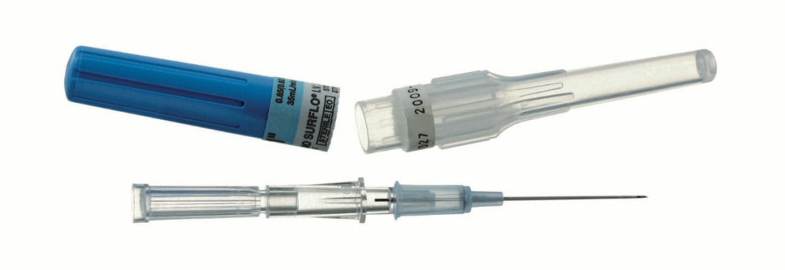 Terumo SURFLO; ETFE I.V. Catheter 18G x 2" (Green) 50/box - Valuemed ...