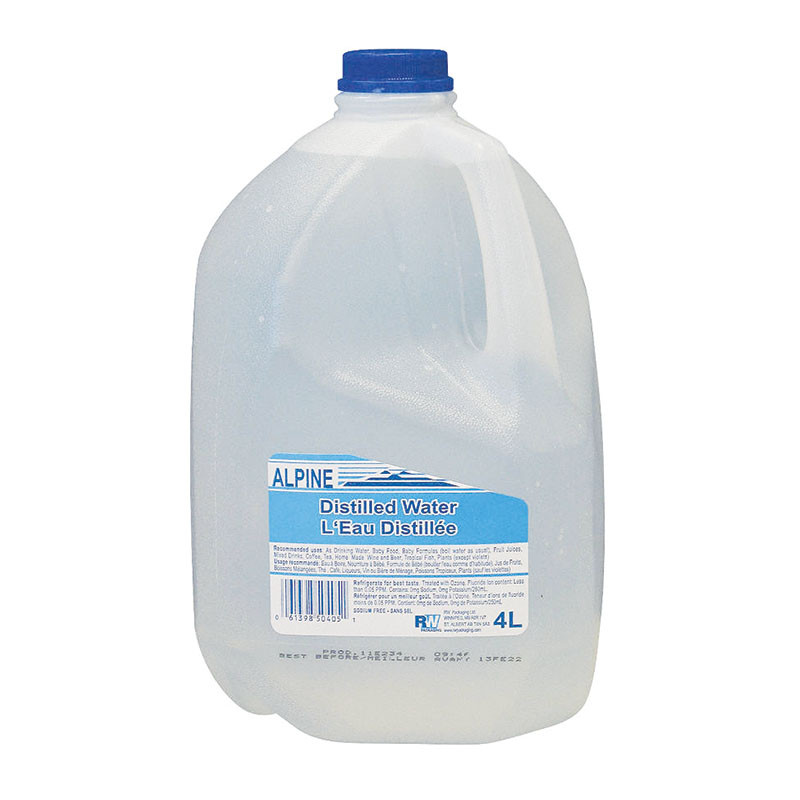 Autoclave Distilled Water 4L 4/case - Valuemed Professional Products