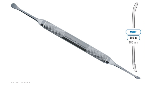 BMT Raspatory Molt # 8 180mm - Valuemed Professional Products