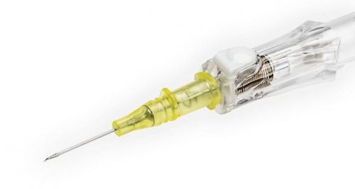 Insyte Autoguard BC Pro Catheter 22 Gauge X 1", Non-Winged, Push Button ...