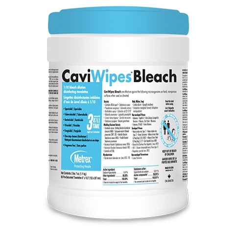 Metrex CaviWipes 2.0 Surface Disinfectant Wipes