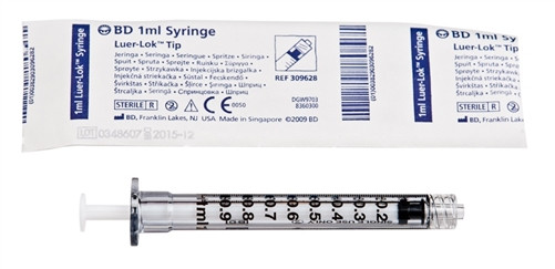 BD Syringe 3ml LL 200/box