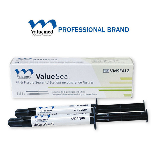 Valuemed Professional ValueSeal Pit & Fissure Sealant Kit, 2 x 2g ...