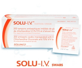 SoluPrep Antiseptic Swab 0.5% CHG & 70% Alcohol 200/box - Valuemed ...