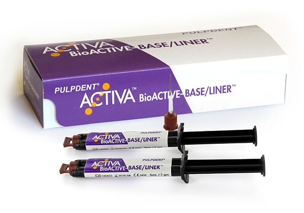 PulpDent ACTIVA BioACTIVE Base/Liner Value Pack, 2 x 5mL/7gm syringe ...