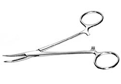 No Scalpel Vasectomy Hemostat 5.5", Smooth Sharp Point, Curved ...