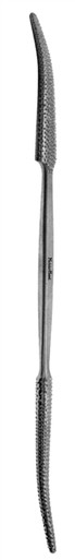 Miltex MH Putti Bone Rasp 12" Double Ended Round and Half-Round, ea ...