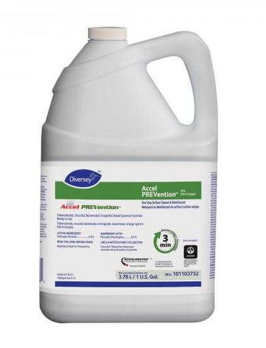 Diversey Accel Prevention Ready To Use Surface Disinfectant 1Gallon/3 ...