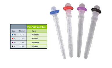 Coltene ParaPost TaperLux Post Refills, 5/package - Valuemed ...