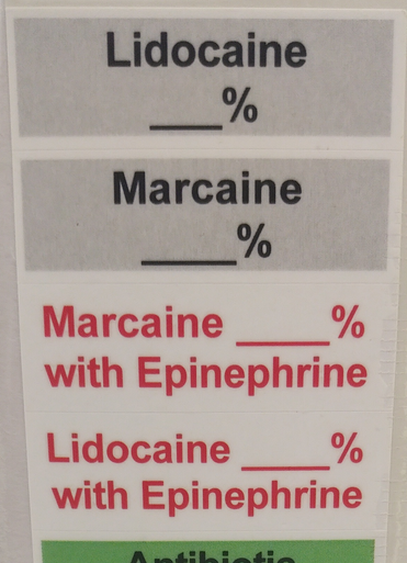 Valuemed Sterile Medication Labels with Dual Tip Marker and Ruler, 100 ...