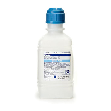 Baxter Sterile Water for Irrigation Pour Bottle 500ml