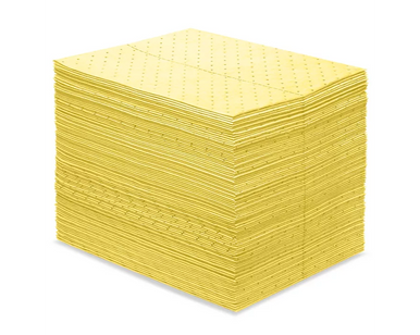 Yellow Absorbent Pads Regular 15" x 19" case/100