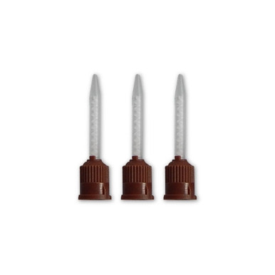 MARK3 HP Mixing Tips Brown Short Tapered End 1:1 for temporary cement ...