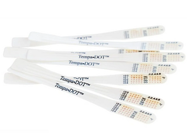 Tempa DOT Single Use Disposable Thermometers, 100/box