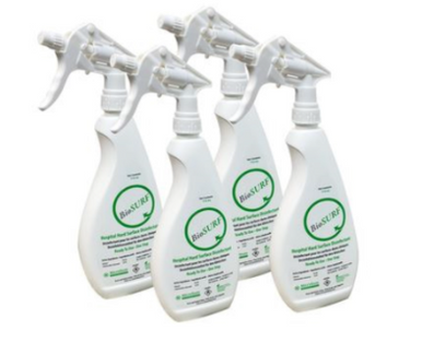 Micrylium BioSURF Disinfectant 710ml Spray Bottles Kit, 4/case